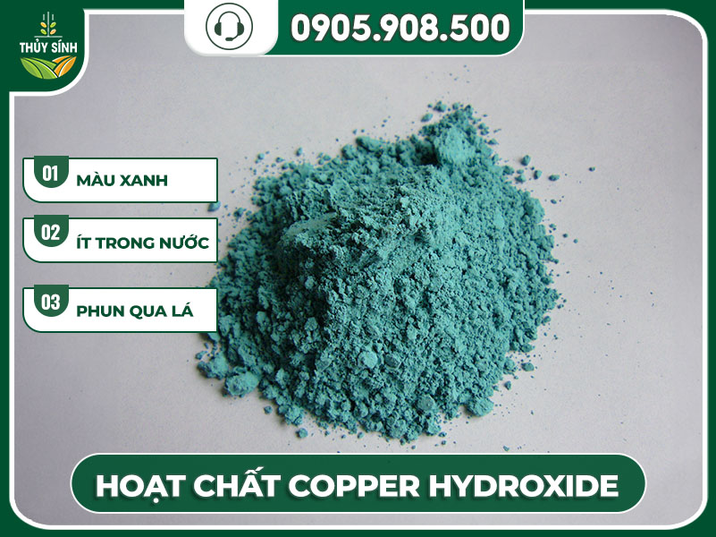 Hoạt chất Copper Hydroxide là gì? Ứng trong trong nông nghiệp